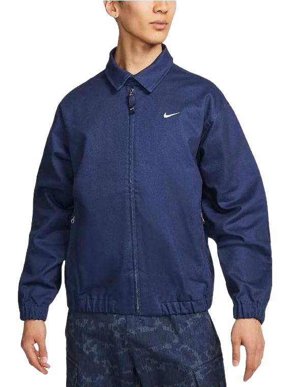 NIKE Nike Logo Casual Lapel Jacket